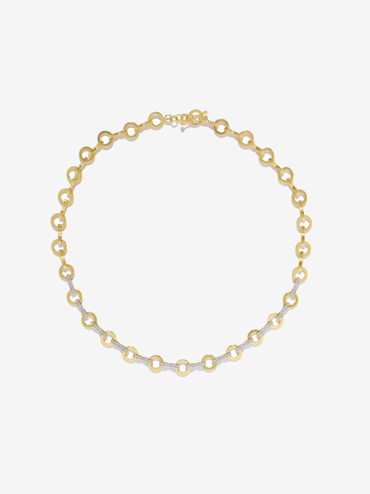 Heavy Circle-Link Pave Chain – AZLEE Jewelry