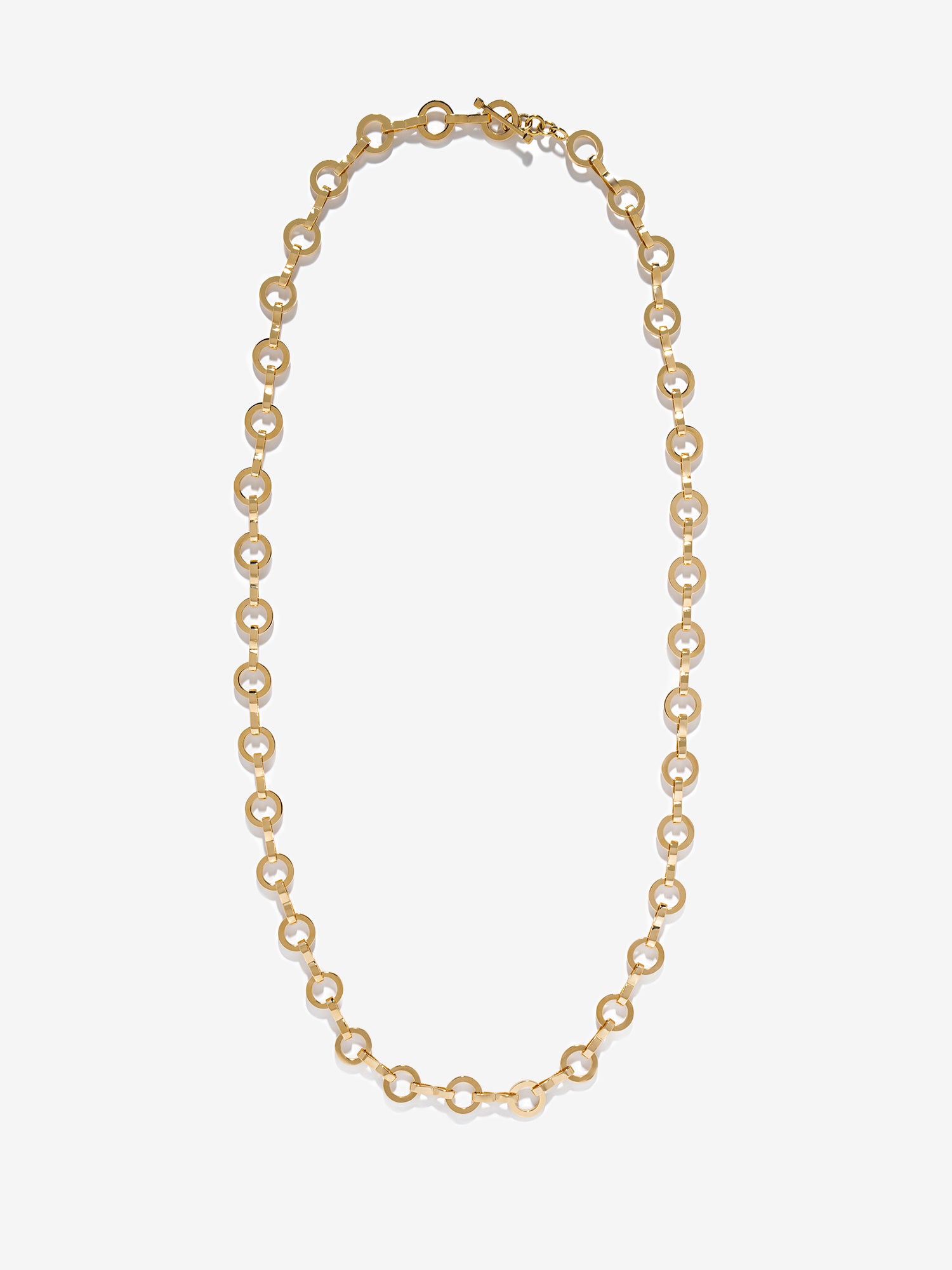 Heavy Circle-Link Smooth Chain – AZLEE Jewelry