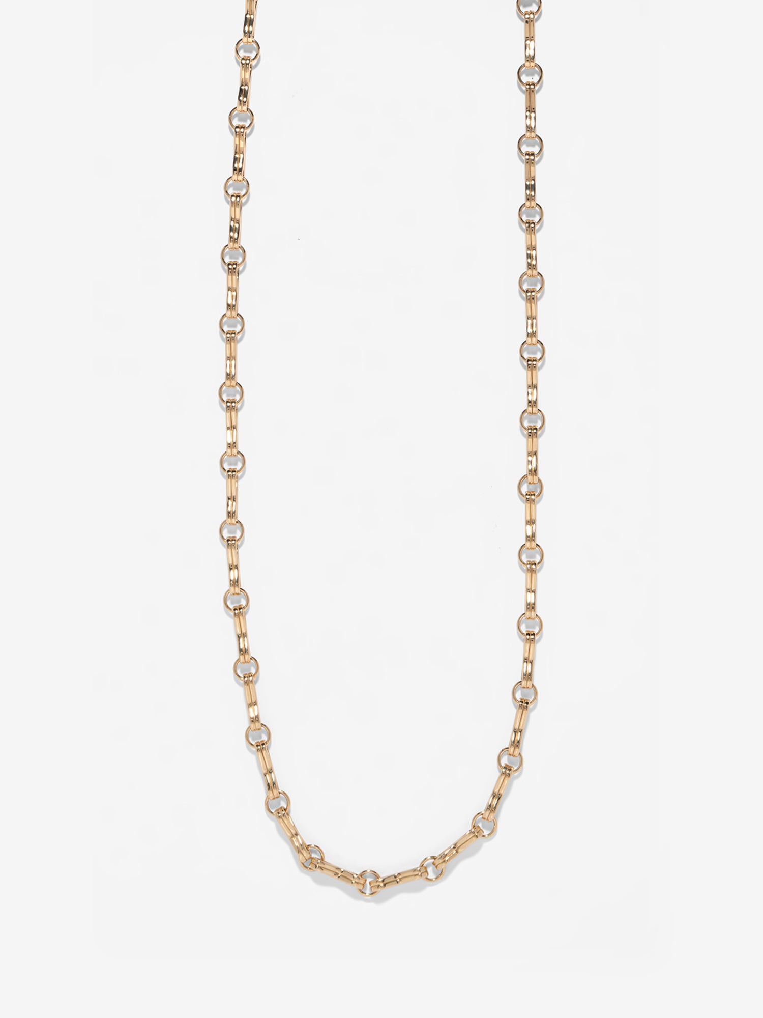 Large Motif Double Link Chain – AZLEE Jewelry