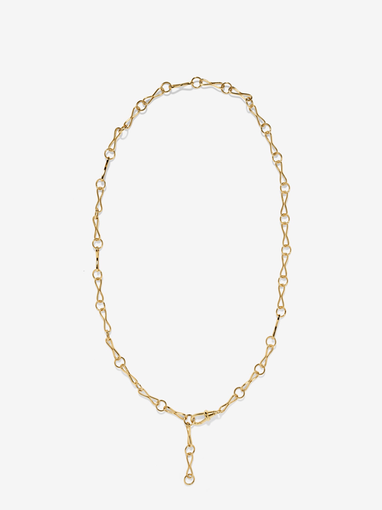Large Motif Chain Lariat – AZLEE Jewelry