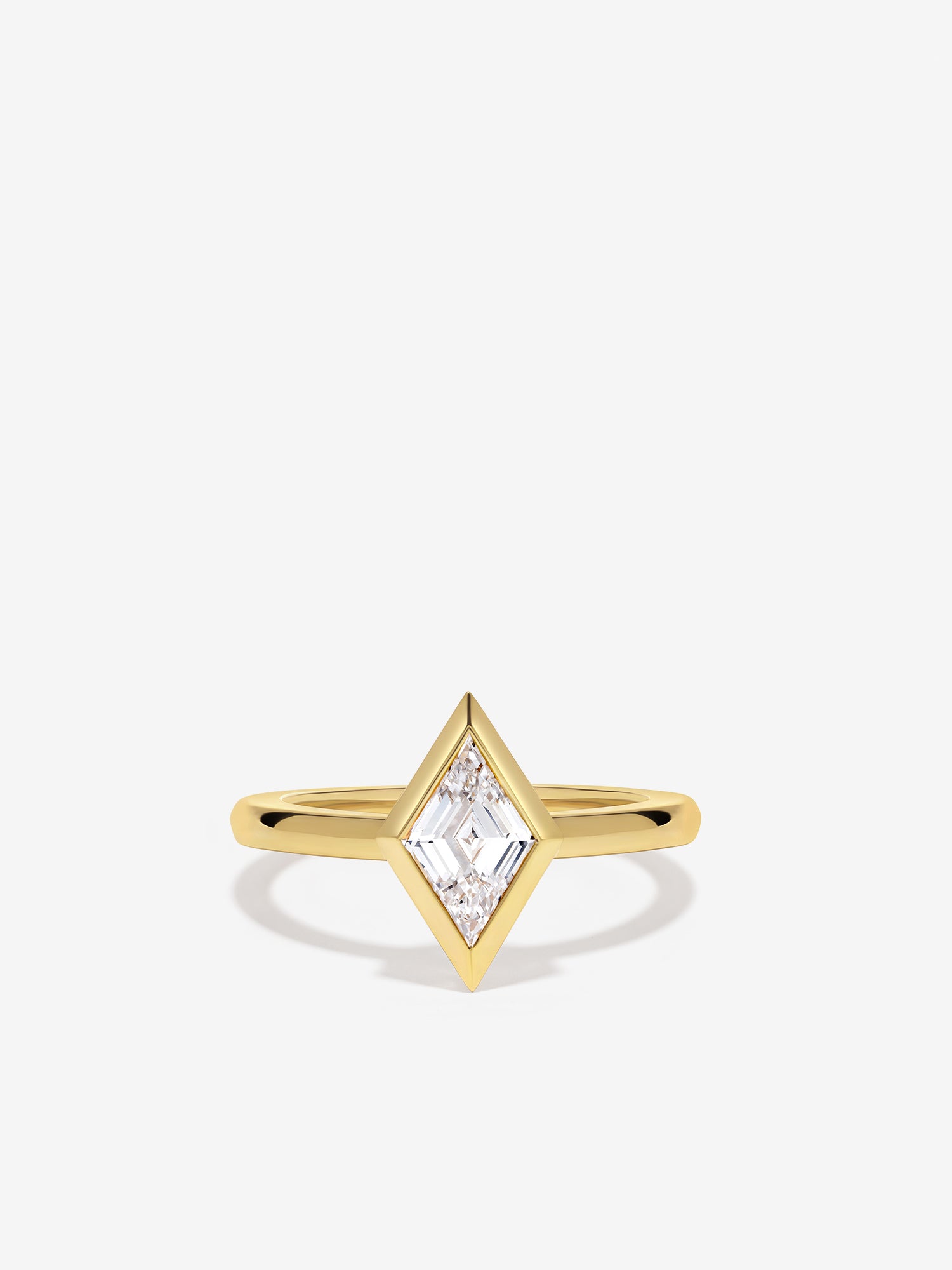 Lozenge Diamond Engagement Ring – AZLEE Jewelry