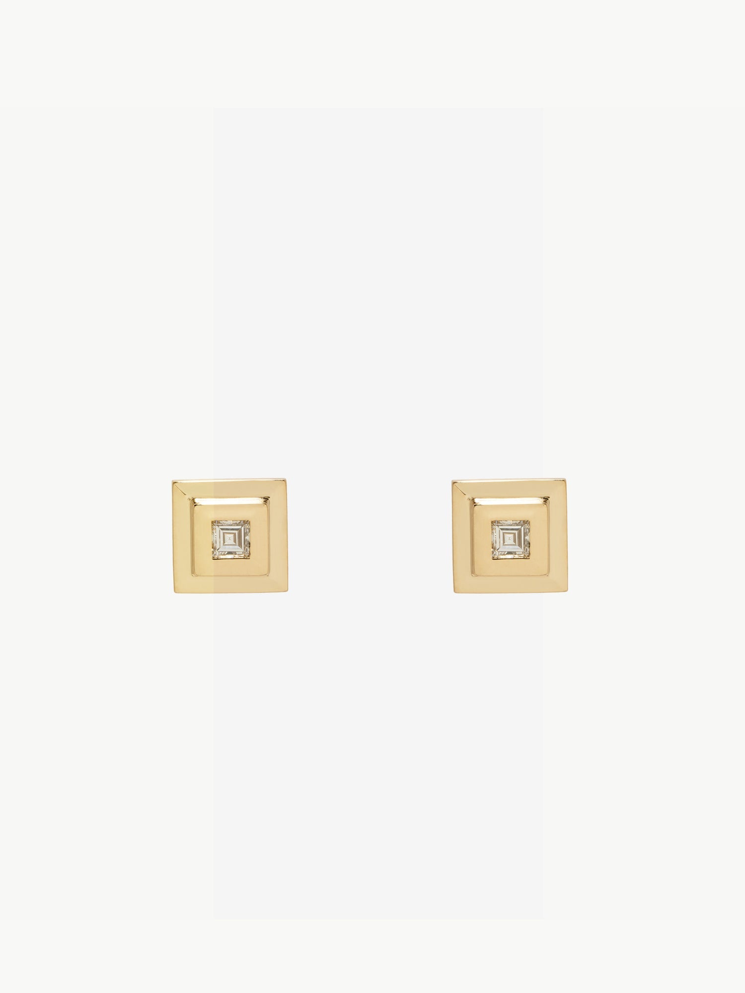 Carre Diamond Staircase Studs – AZLEE Jewelry