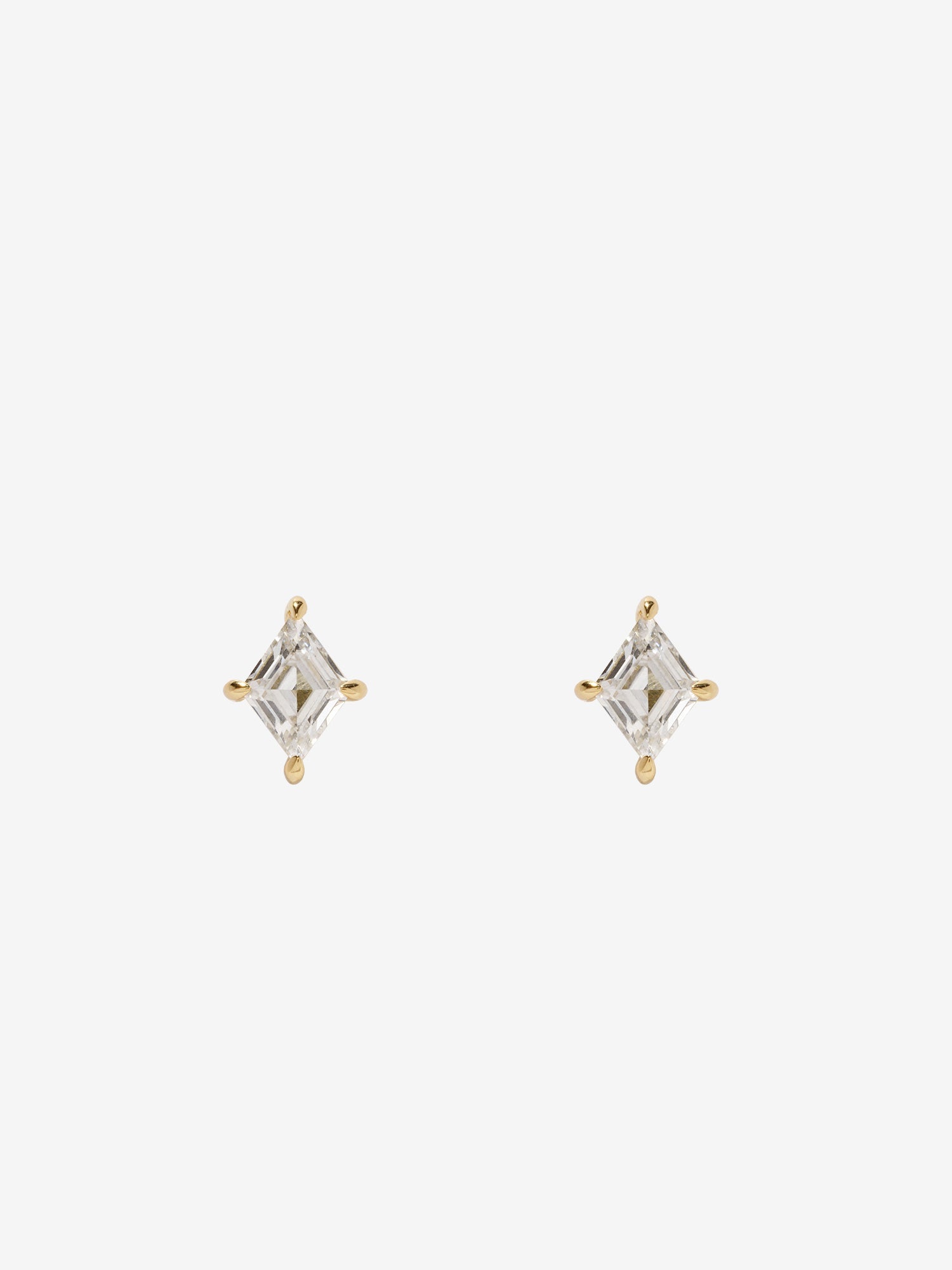 Allure Lozenge Studs – AZLEE Jewelry